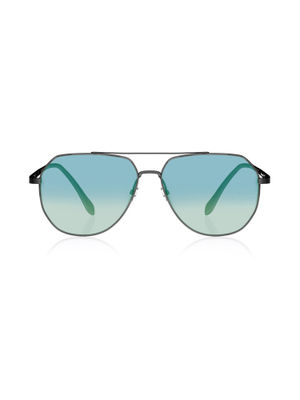 Buy Fastrack Black Aviator Sunglasses (M186BU3V) Online