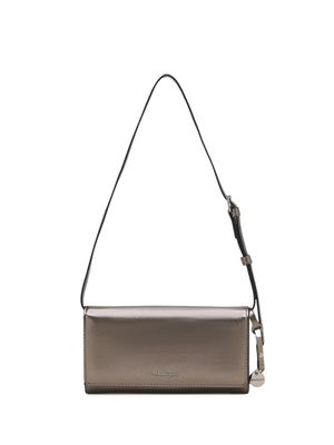 Buy MIRAGGIO Women Carly Grey Wallet With Detachable Strap (M) Online