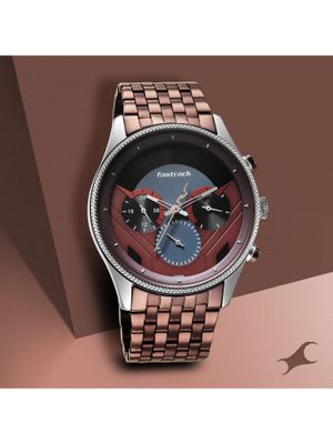 Buy Fastrack X Thor 3286Km01 Brown Dial Analog Watch For Women Online
