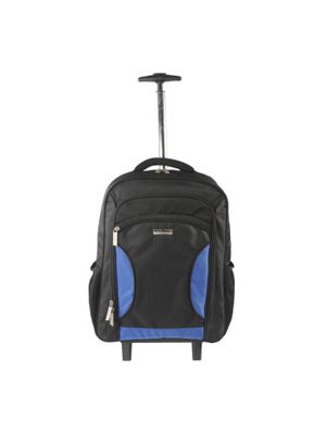 Buy Carlton London Trolley Laptop Backpack - Blue (M) online