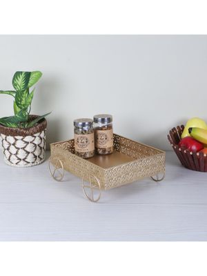 Buy Amaya Decors Metal Serving Thella Online