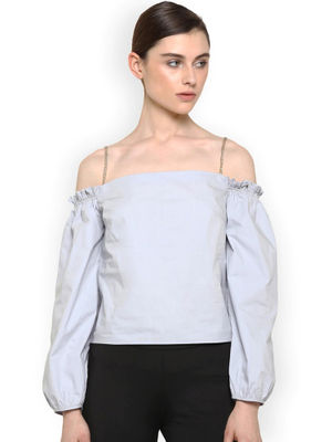 Buy Kazo Grey Casey Top Online
