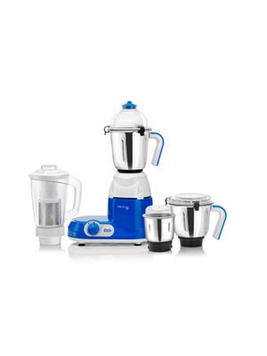 Buy McCoy Turbo Mixer Grinder, 750 Watts, 4 Jars, Blue and White Online