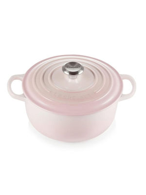 Buy Le Creuset Shell Pink Evo Round Casserole with Lid Online
