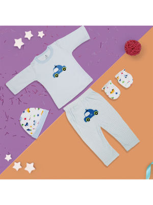 Baby Moo Gift Set : Buy Baby Moo Vip Car Blue 4 Pcs Gift Set Online ...