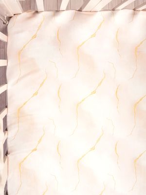 Buy Fancy Fluff Organic Cot Fitted Sheet - Day Dream Online