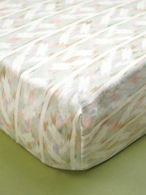 Buy Fancy Fluff Organic Cot Fitted Sheet - Woodland Online
