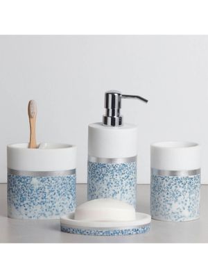 OBSESSIONS Bathroom Accessories Set : Buy OBSESSIONS Polyresin 4Pc ...
