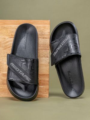 Buy Red Tape Men All Surface Sliders-Black Online