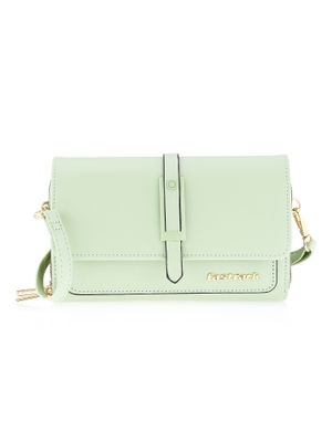 Buy Fastrack Mint Green Structured Sling Bag Online