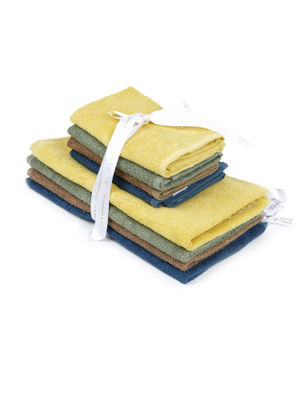 Buy Doctor Towels Multi-Color Extra Soft Bamboo Terry Small Face ...