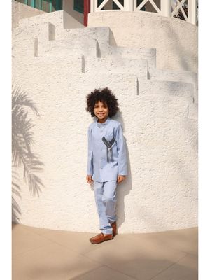 Buy Fayon Kids Blue Bandgala with Pant Online