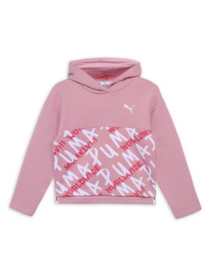 Buy Puma Alpha Girls Pink Hoodies Online