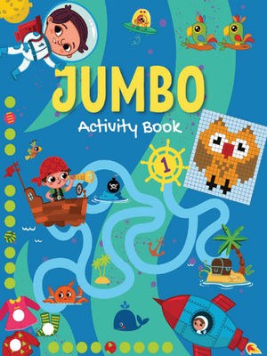 Buy Pegasus Jumbo Activity Book 1 - Mega Activity Book for 3 to 5 Years ...