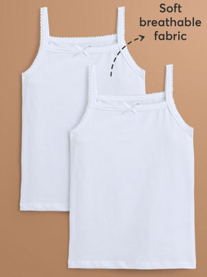 Buy Hopscotch 2-Pack Spaghetti Tank Tops (2-3 Years) Online