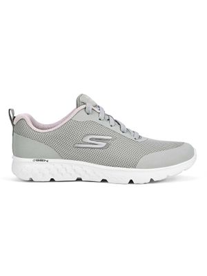 Buy SKECHERS Women's Go Run 400 Light Gray Lace Up Running Shoes (US 6 ...