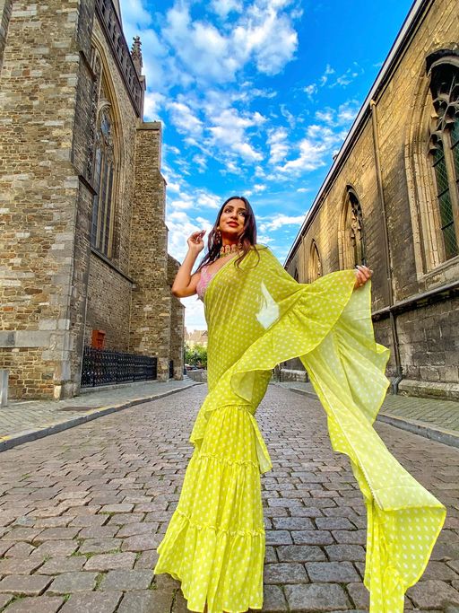 Buy Pre Draped Sarees Online with Classy and Easy to Wear Designs