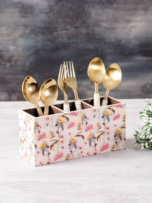 Buy Nestroots Allure Botanic Mdf Enamel Spoon Stand Online