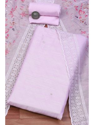 BIBA Unstitched : Buy BIBA Lilac Modal Unstitched Suit (Set of 3 ...