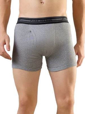 Buy Park Avenue Men Pure Cotton Solid Dark Grey Boxer Brief (XL) Online