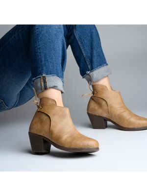 Buy Shoetopia Women Solid Beige Boots (EURO 37) Online