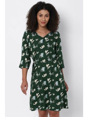 Buy Allen Solly Green Dress (Set of 2) Online