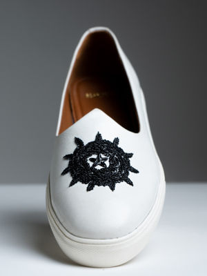 Buy Kavith Sainaani White-black Wedding Sneaker Online