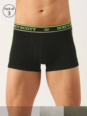 Buy Dixcy Scott Mens Brief Modern Fit Solid Innerwear (pack Of 3) Online