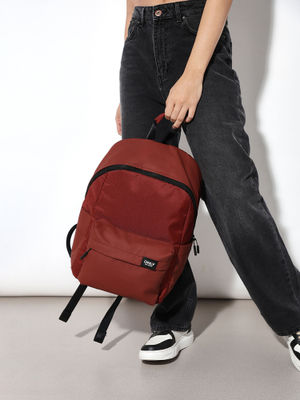 Buy ONLY Rust Solid Backpack Online