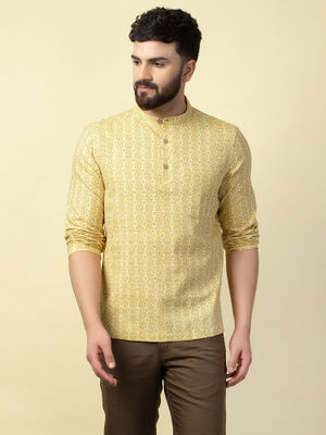 Fabindia jackets_men_westernwear : Buy Fabindia Cotton Bana Super Short ...