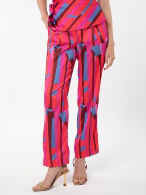 Buy RAREISM Zersa Abstract Print Trousers Online
