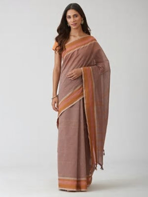 Buy Fabindia Cotton Printed Sari Online