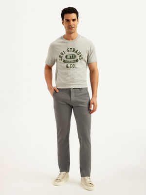 Buy Levi's Men Grey Slim Fit Chinos (32) Online