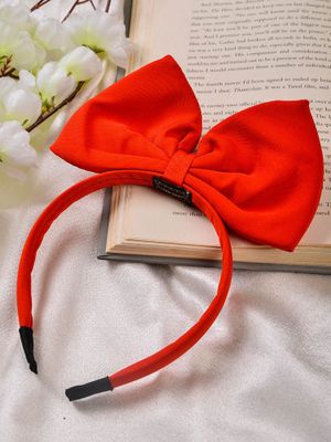Poplins Hair Bands : Buy Poplins Red Hairband For Girls Online | Nykaa ...