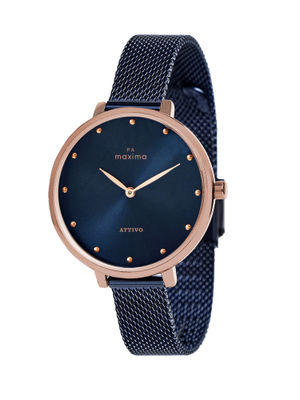 Buy PA Maxima Attivo Analog Watch for Women in Blue Dial Color Online