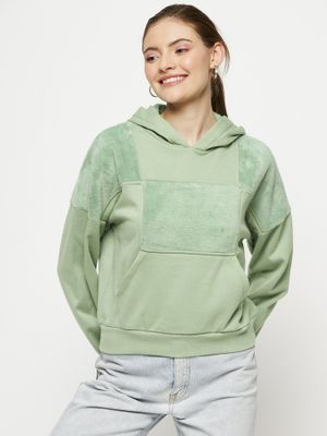 Buy CAMLA Women Green Hoodies Online