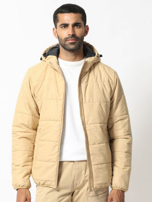 Buy Rare Rabbit Vasto Beige Solid Jacket Online