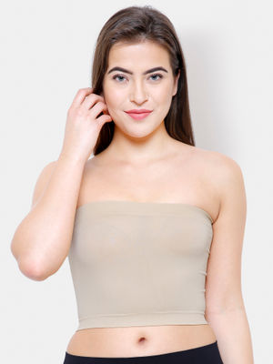 Buy FashionRack Women Comfort Slips & Camisoles Beige Online