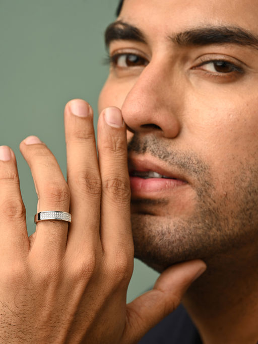 simple wedding ring for men