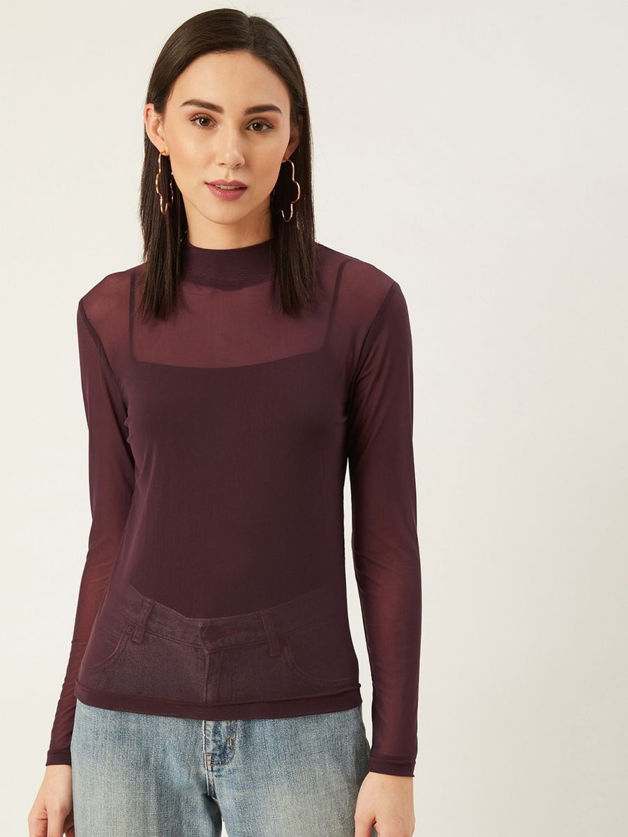 Buy Net Tops For Women At Upto 60% Off Online In india