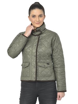 Buy WOODS Women Grey Collar Neck Jackets Online