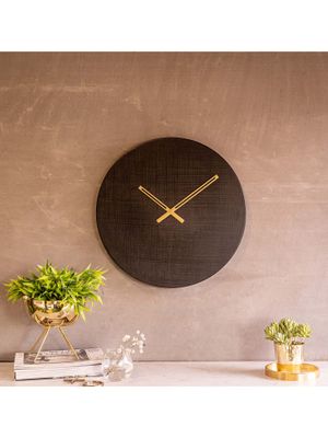 Logam Wall Decor : Buy Logam Trace Wall Clock Online | Nykaa Fashion