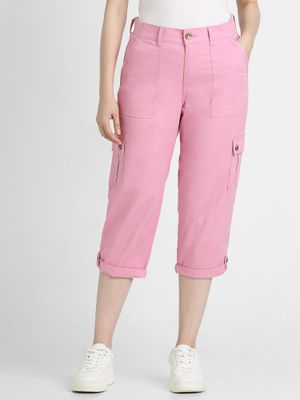 Buy Lee Women's Pink Capris (26) Online