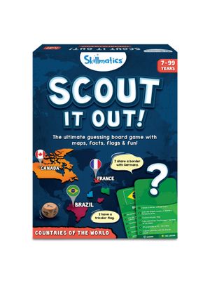 Buy Skillmatics Board Game Scout It Out Countries of the World Guessing ...