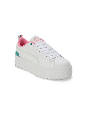 Buy Puma Mayze Retro Resort Womens White Sneakers Online