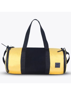 Buy BadgePack Designs Apollo Duffle - Yellow Bag with 5 printed Badges ...