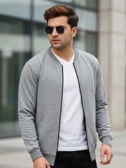 Buy LEOTUDE Black Solid Regular Fit Jacket (S) Online