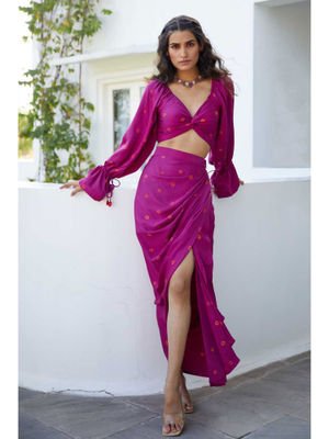 Buy Aapro Label Orchid Co-Ord (Set of 2) Online