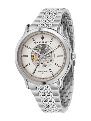 Maserati Watches : Buy Maserati Legend Analog Skeleton Dial Men Watch ...