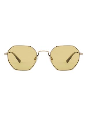 Buy Opium Eyewear Unisex Lightweight Polarised & UV Protected Hexagon ...